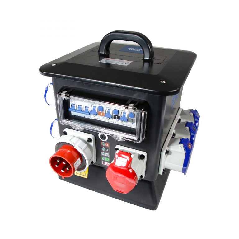 Hire 63A 3-Phase - 6x 16A & 3x 32A Distribution Box in London | Shoot Blue
